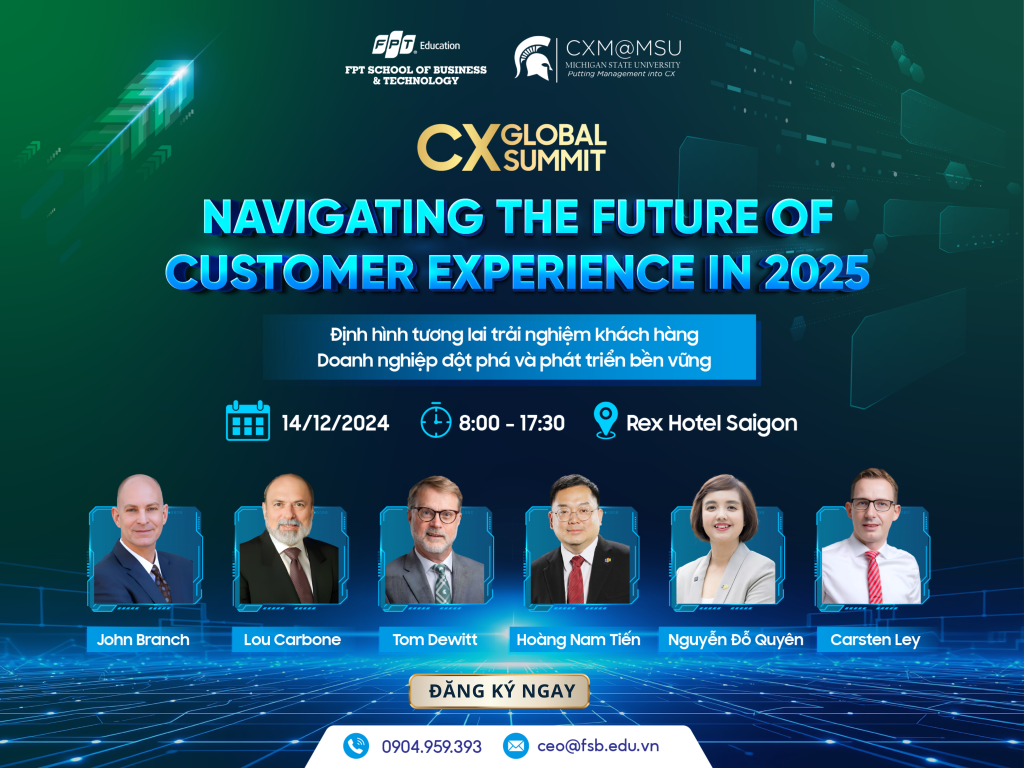 Global CX Summit 2024: A Must-Attend Event for Business Leaders - FPT Education